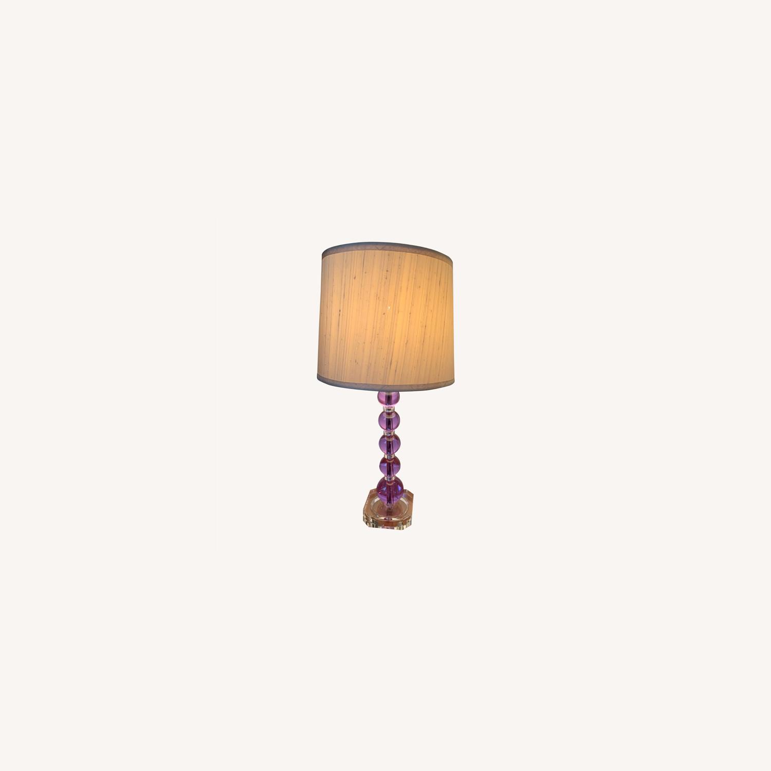 Maura Daniel Medium Vienna Crystal Lamp - AptDeco