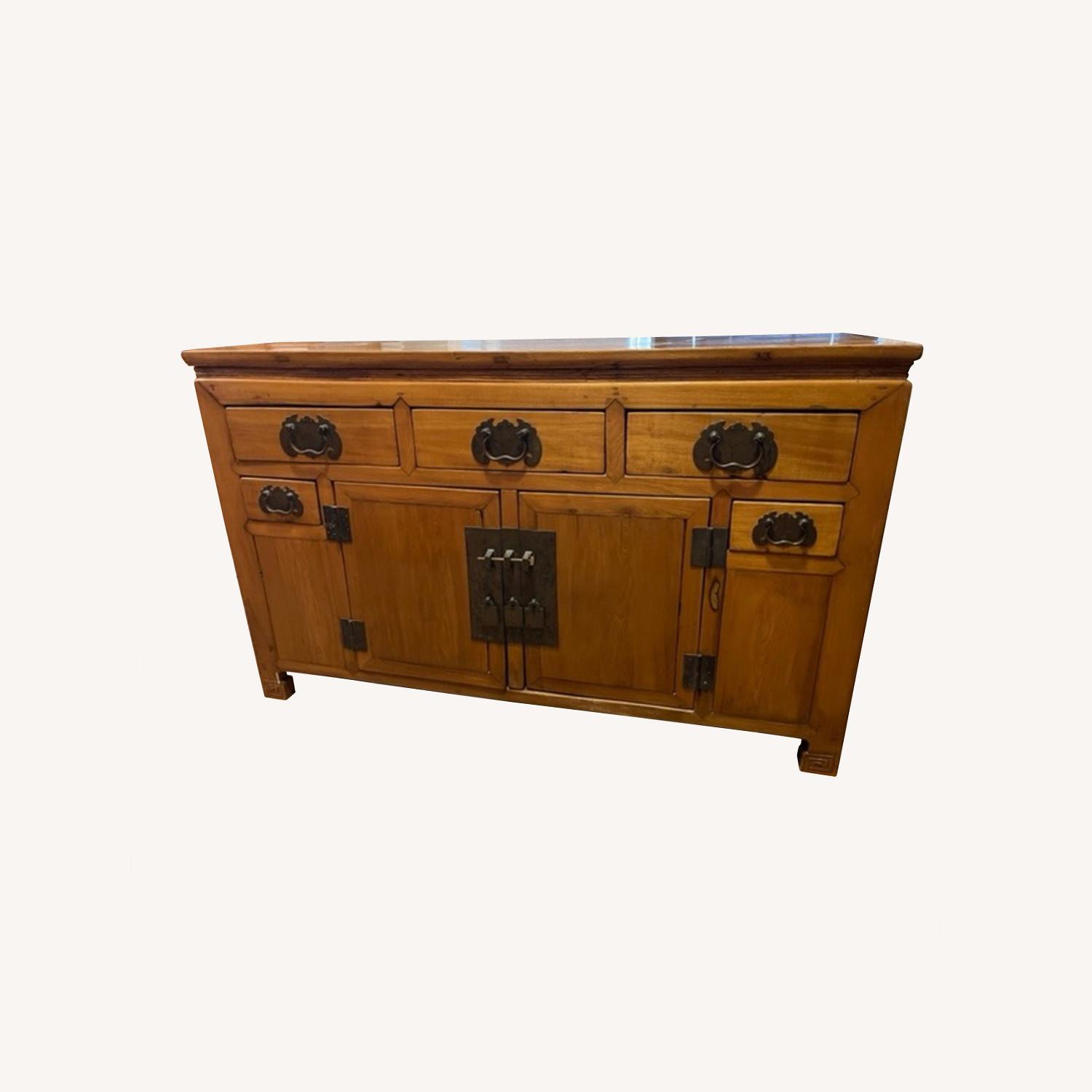 Antique Asian (Chinese) Side Console - AptDeco