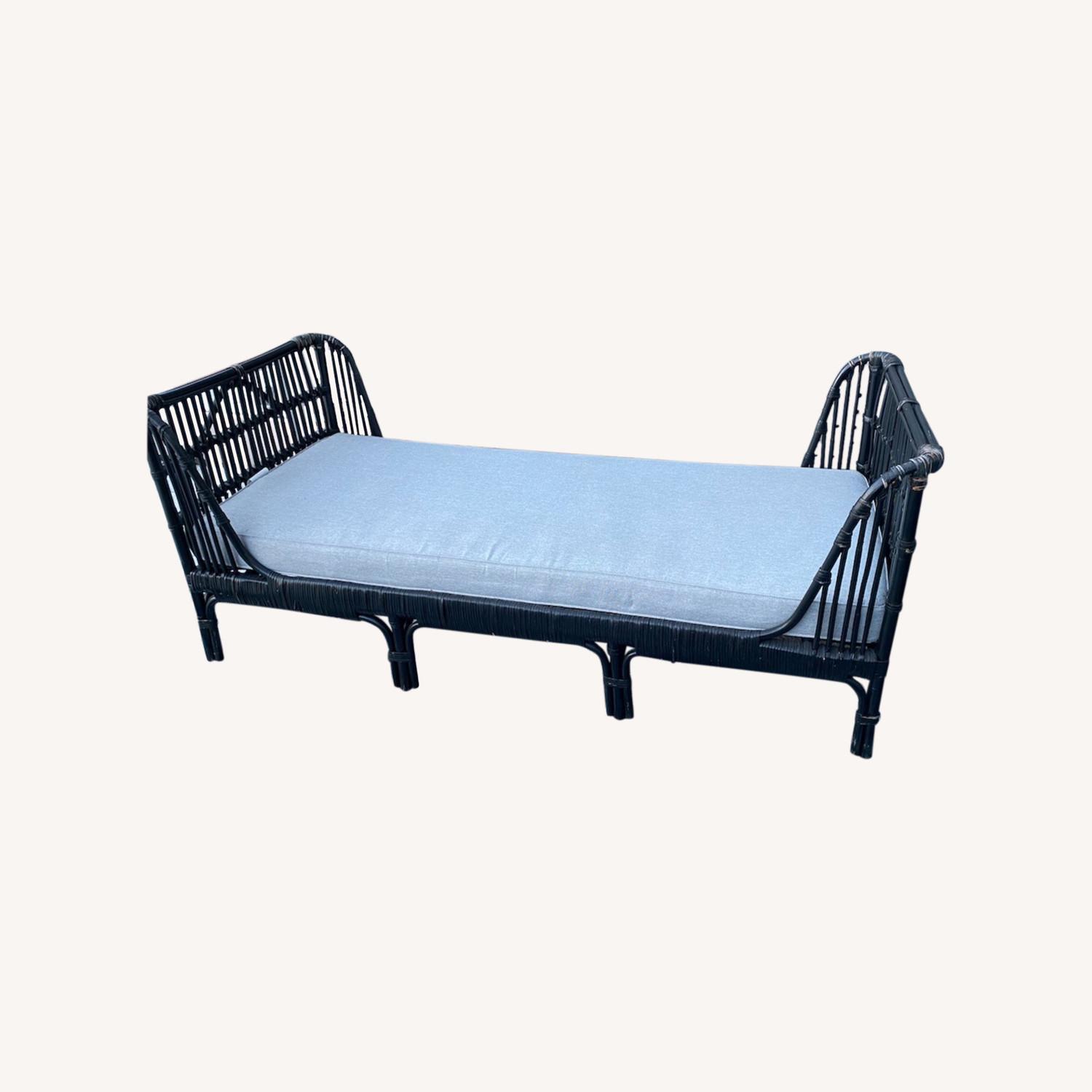 Article Black Rattan Outdoor Daybed