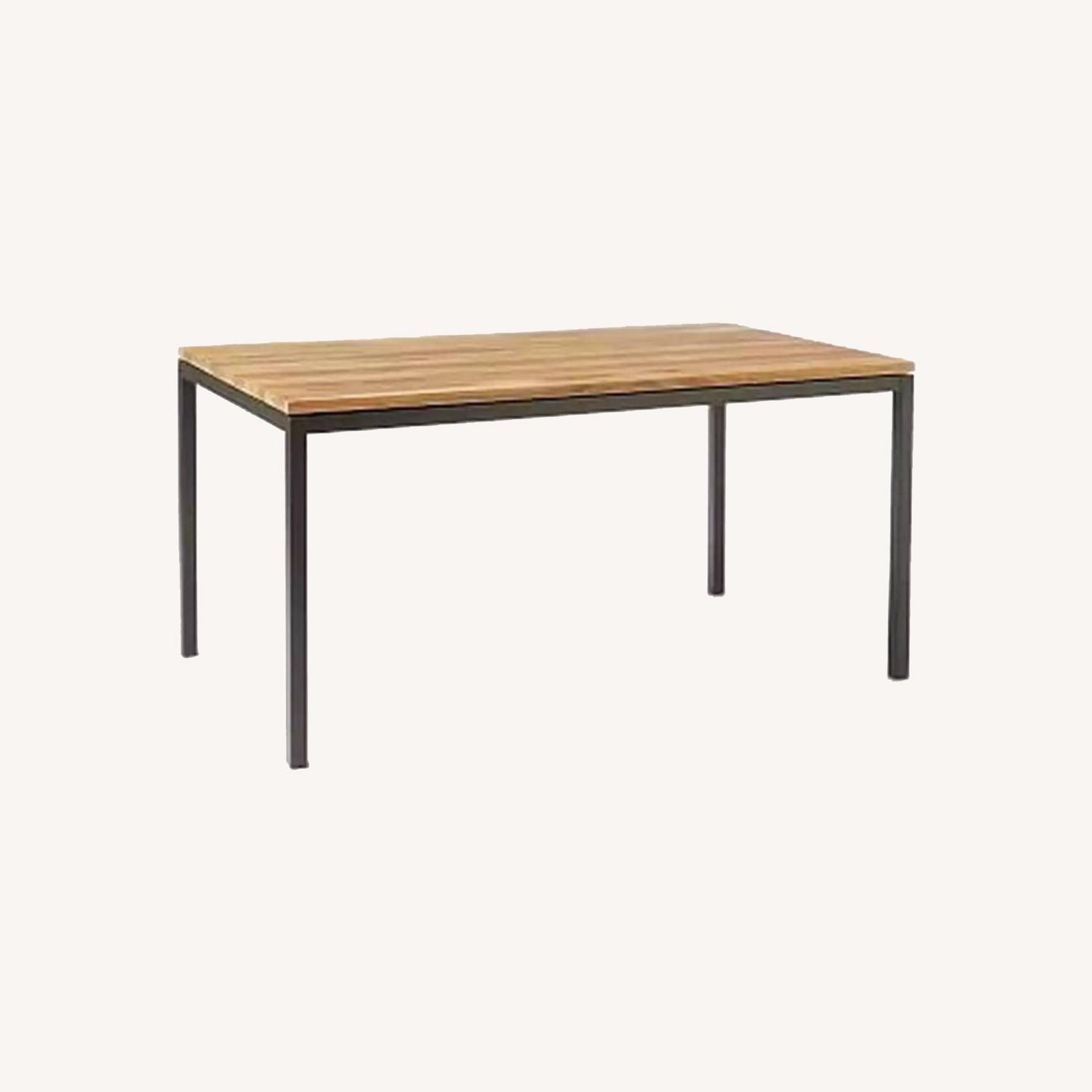 West Elm Mango Frame Dining Table - AptDeco