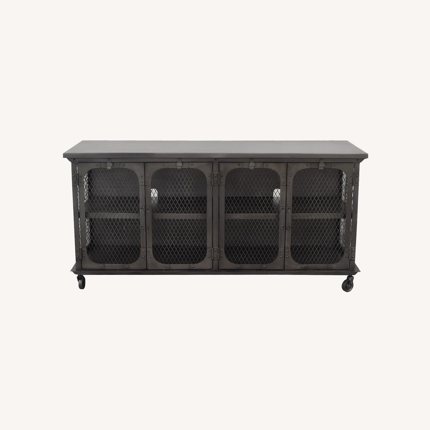 World Market Metal Media Console - AptDeco