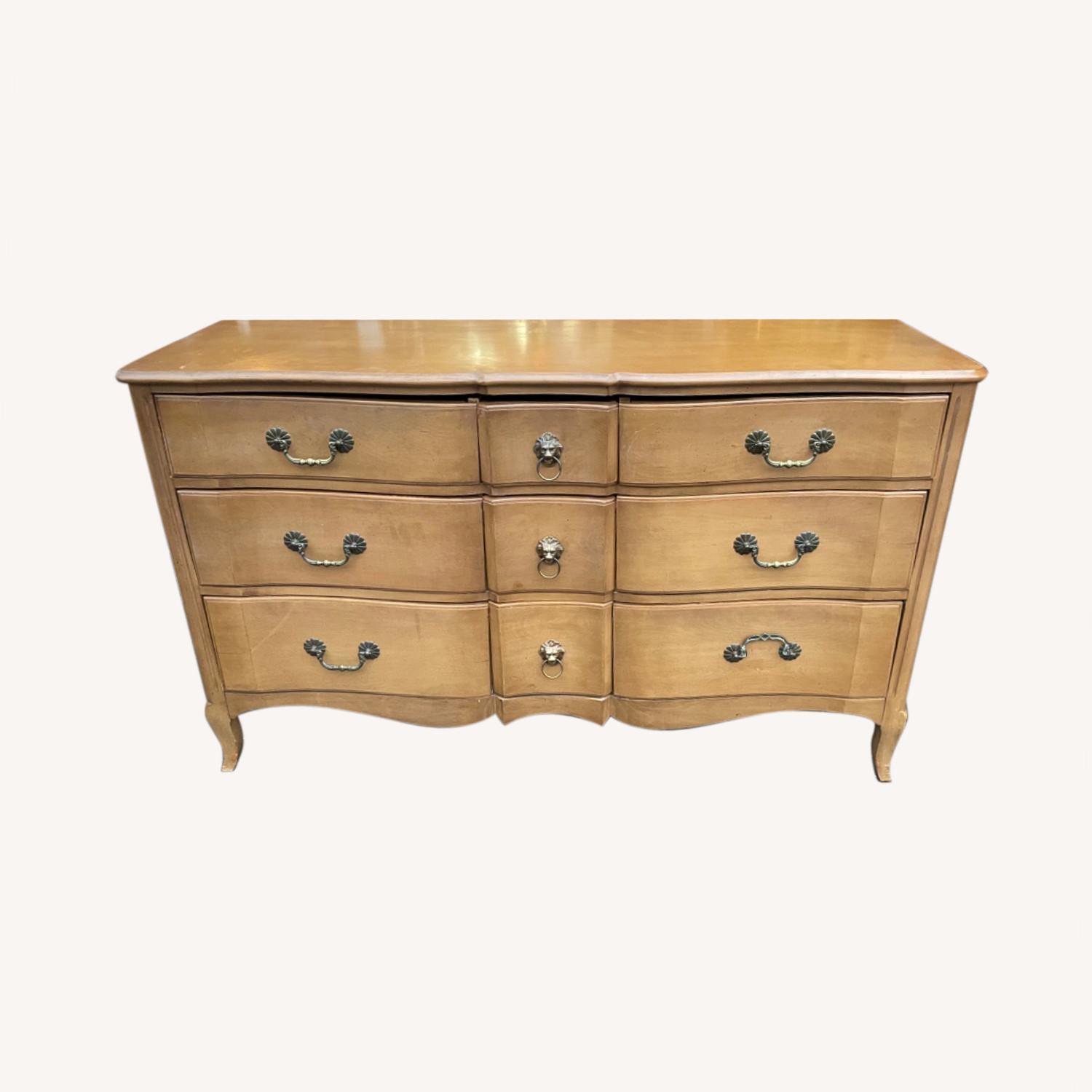 MidCentury Solid Appalachian Beech 9-Drawer Dresser - AptDeco