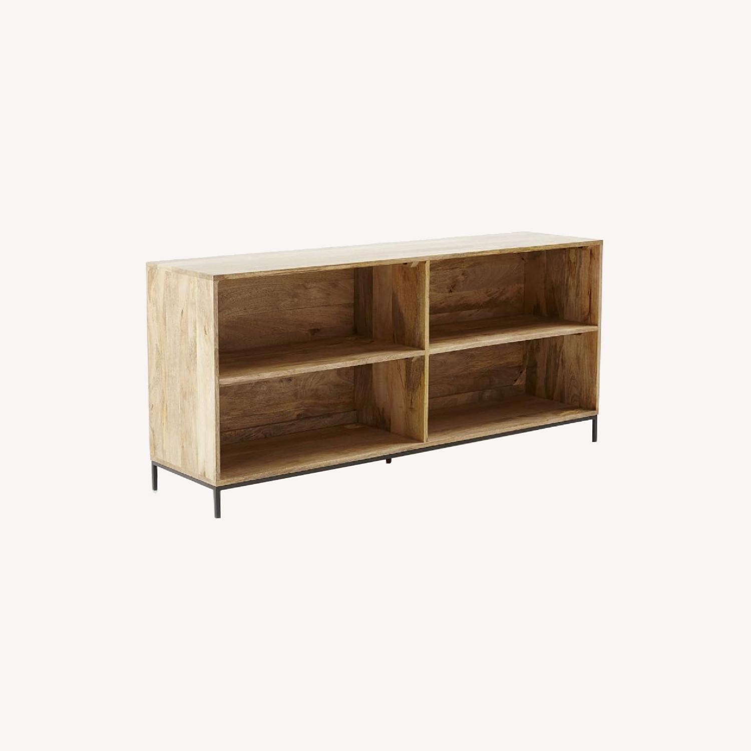 West Elm Industrial Bookcase, Mango - AptDeco