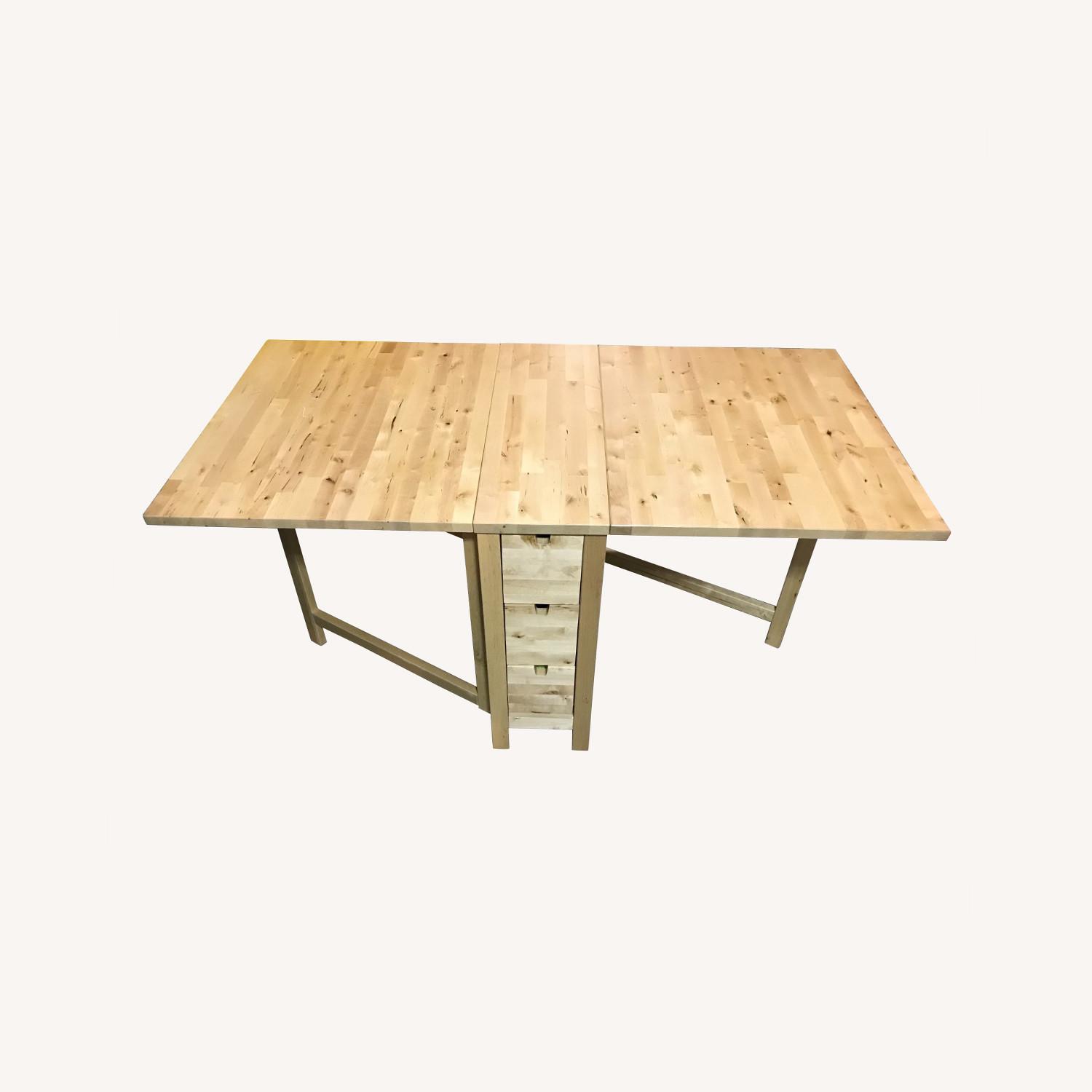 Ikea Norden Gateleg Dining Table - AptDeco
