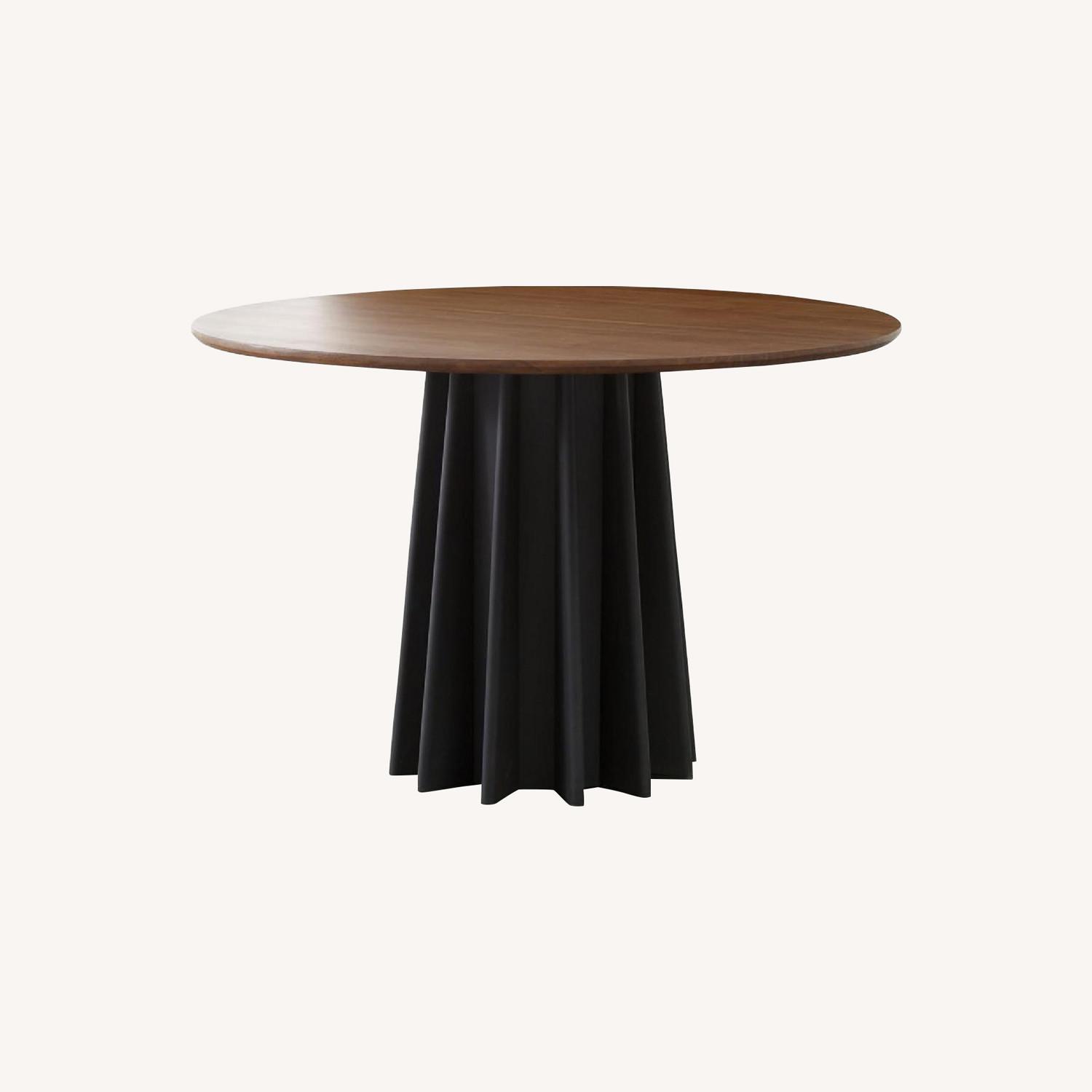 CB2 Round Dining Table 48inch - AptDeco