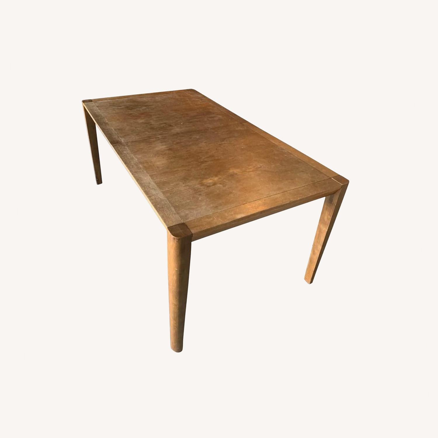 West Elm Solid Wood Dining Table 68 x 38 x 30 - AptDeco