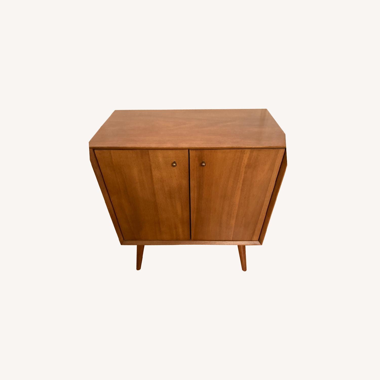 West Elm Small Mid Century Cabinet - AptDeco