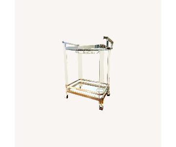 CB2 Bar Cart - AptDeco