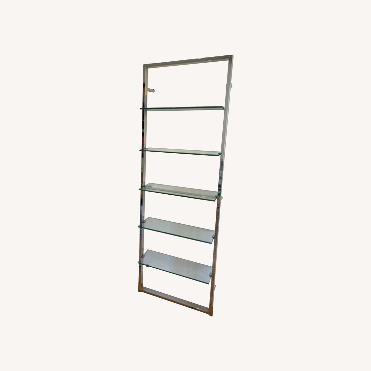 pair of CB2 Tesso Bookshelves - AptDeco