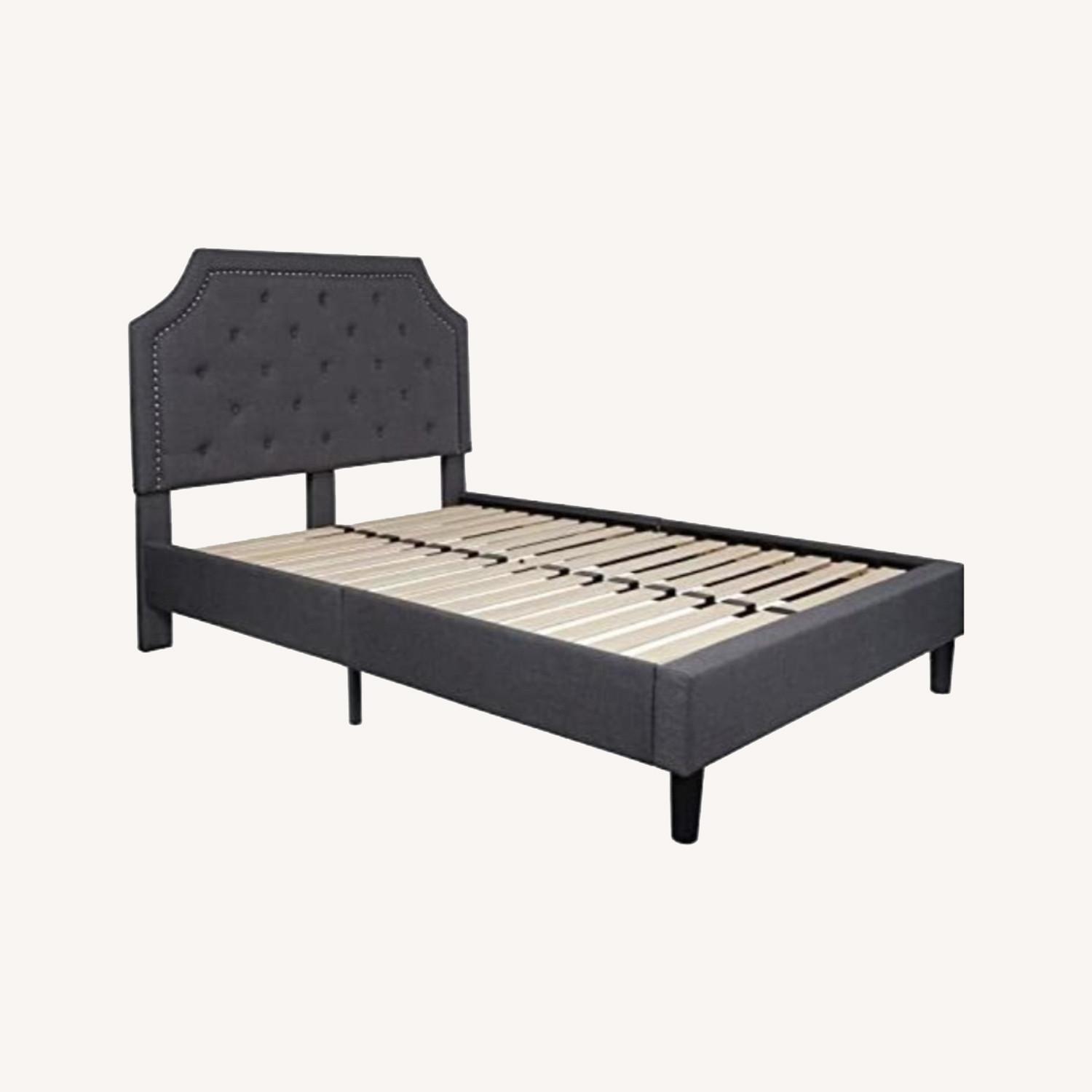 Flash Brighton Upholstered Bed - AptDeco