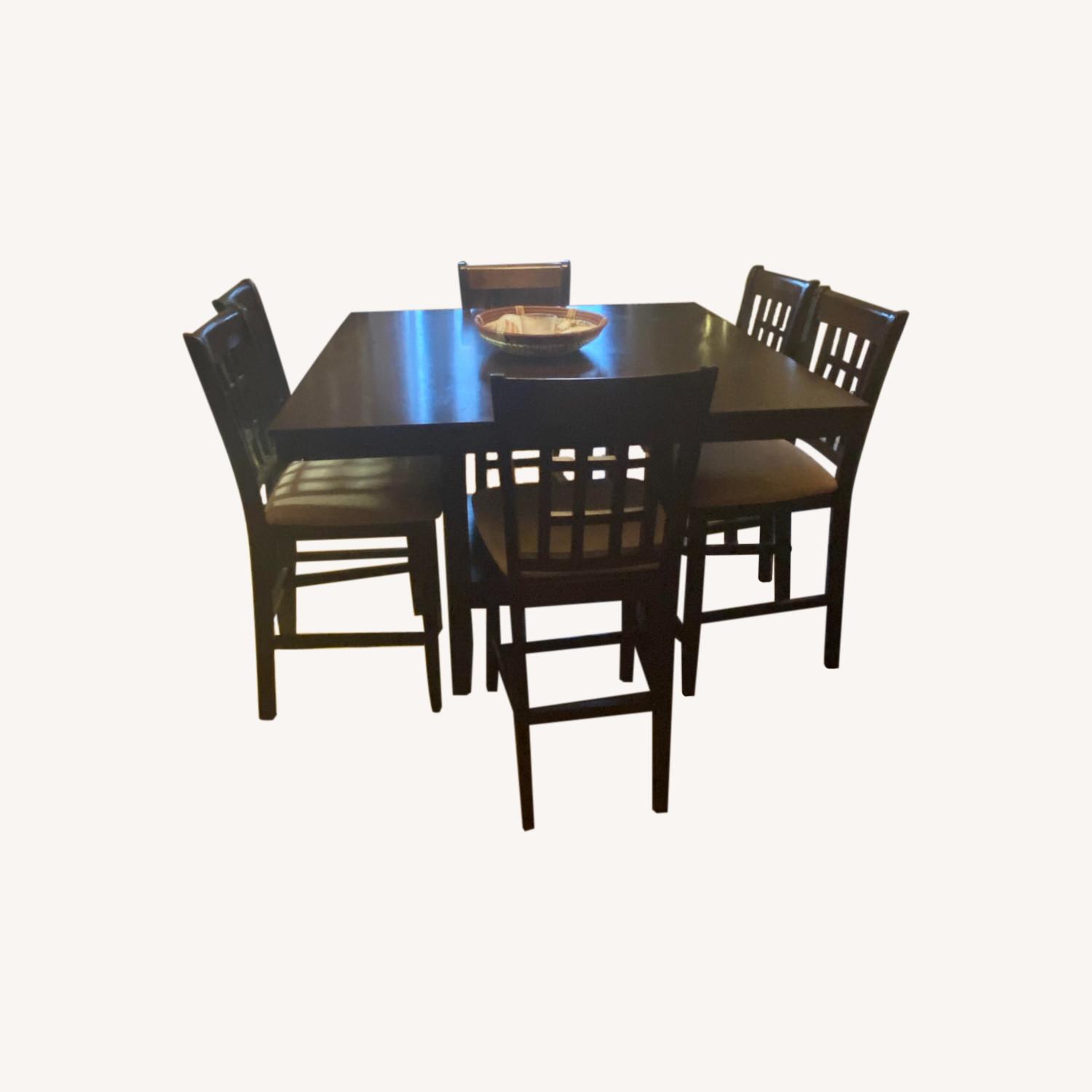 7-Piece High Chair Dining Set - AptDeco