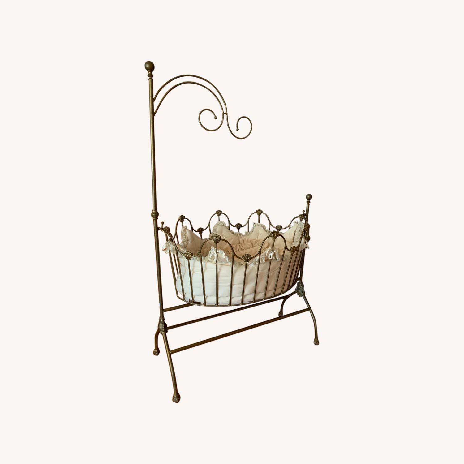 Dynasty Wrought Iron Cradle - AptDeco
