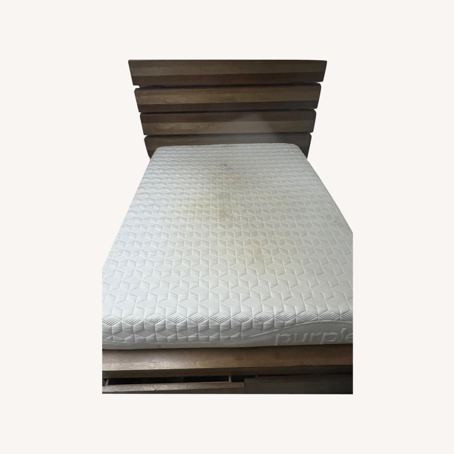 Wayfair Nitta Solid Wood Platform Queen Storage Bed - AptDeco