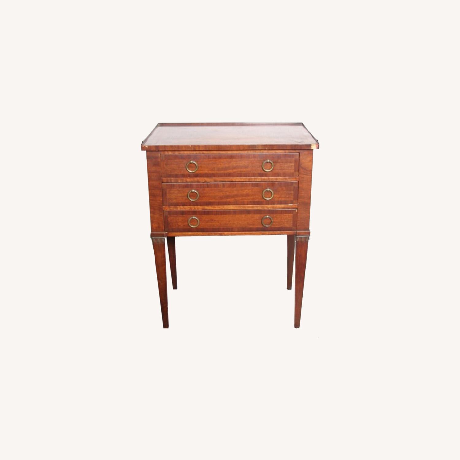 Three-Drawer End Table - AptDeco