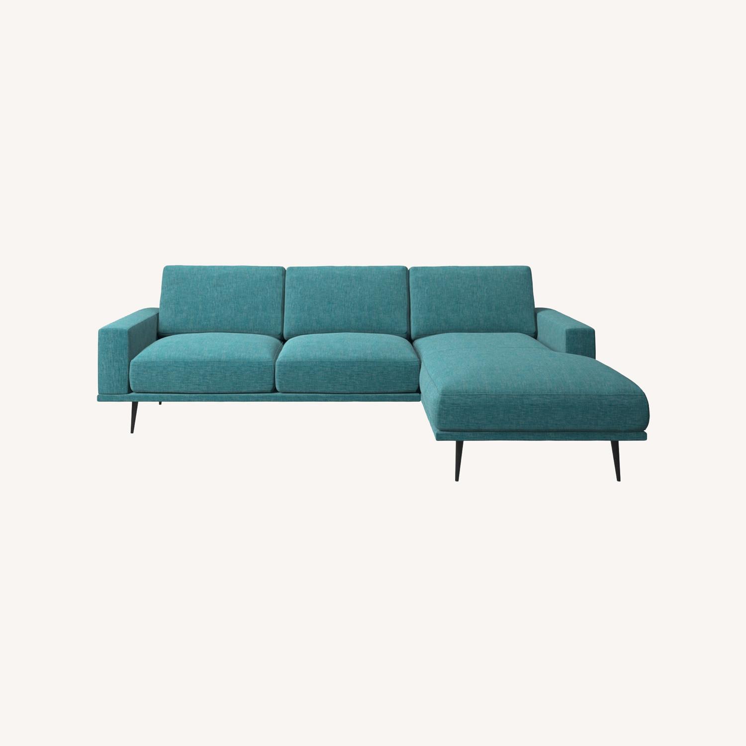 BoConcept Carlton Sofa w/ Chaise - AptDeco