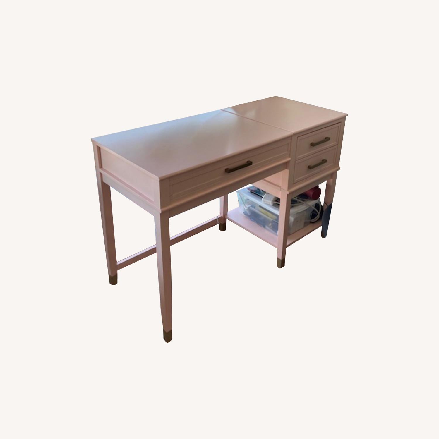 Adjustable Standing Desk - Pink - AptDeco