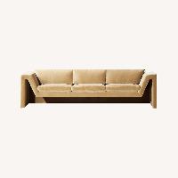Cb2 outline camel sofa store