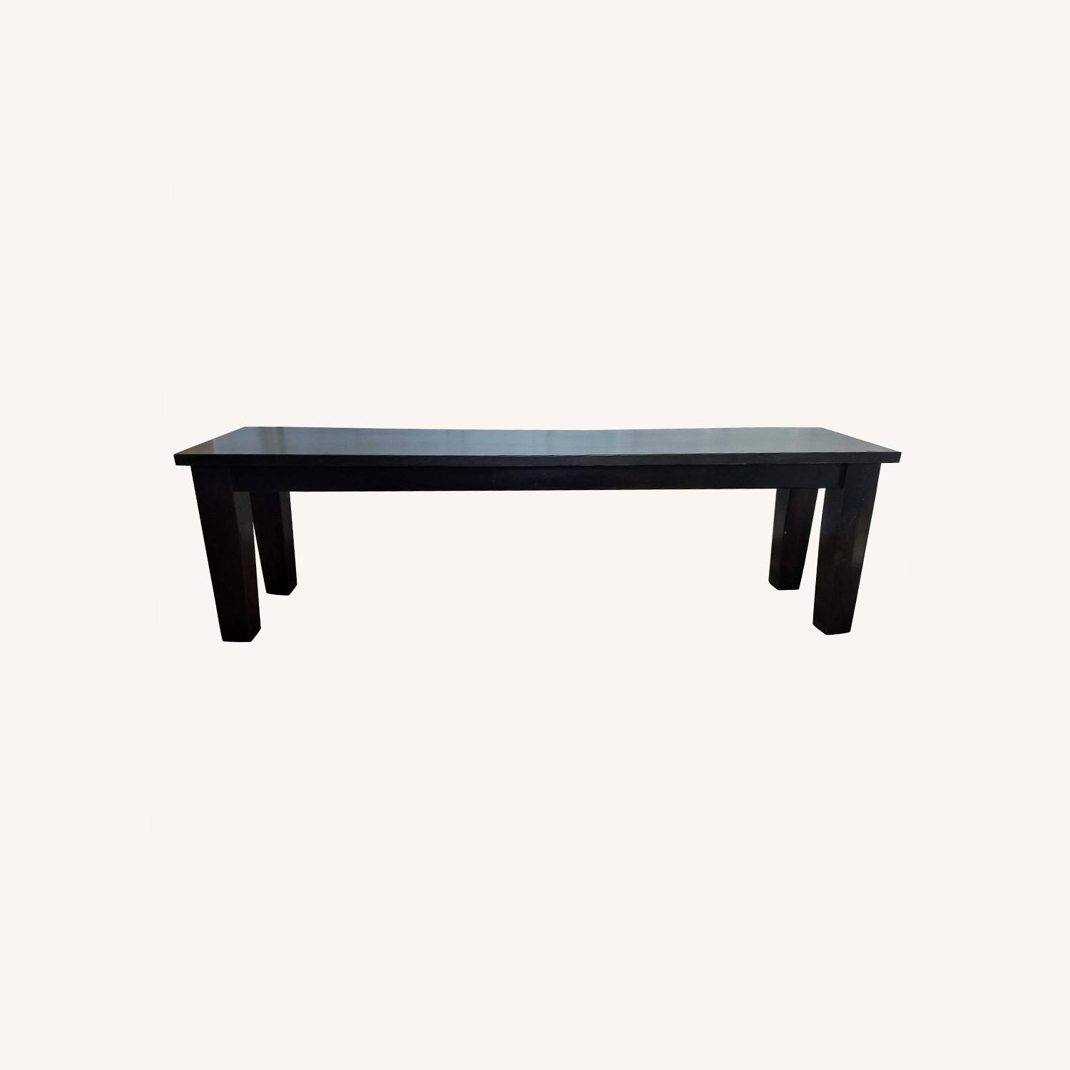 Crate & Barrel Basque Java Bench w/cushion - AptDeco