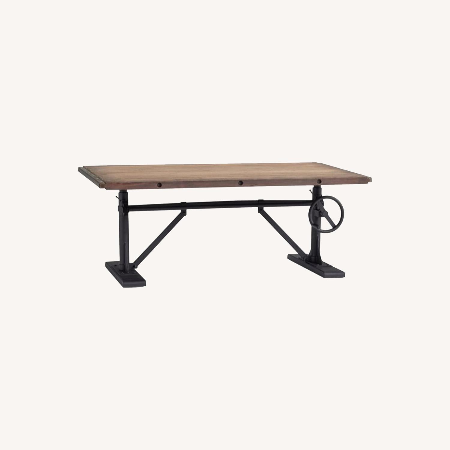 Pottery Barn Pittsburgh Crank Coffee Table - AptDeco