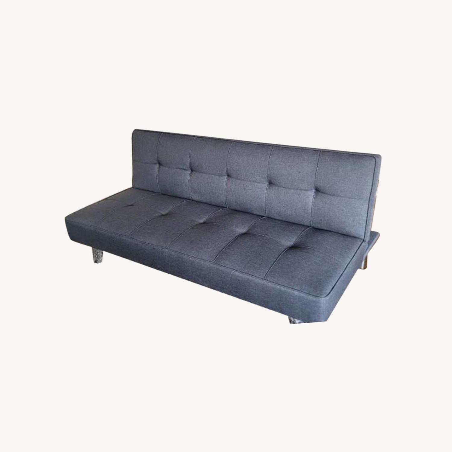 Dark Grey Futon - AptDeco