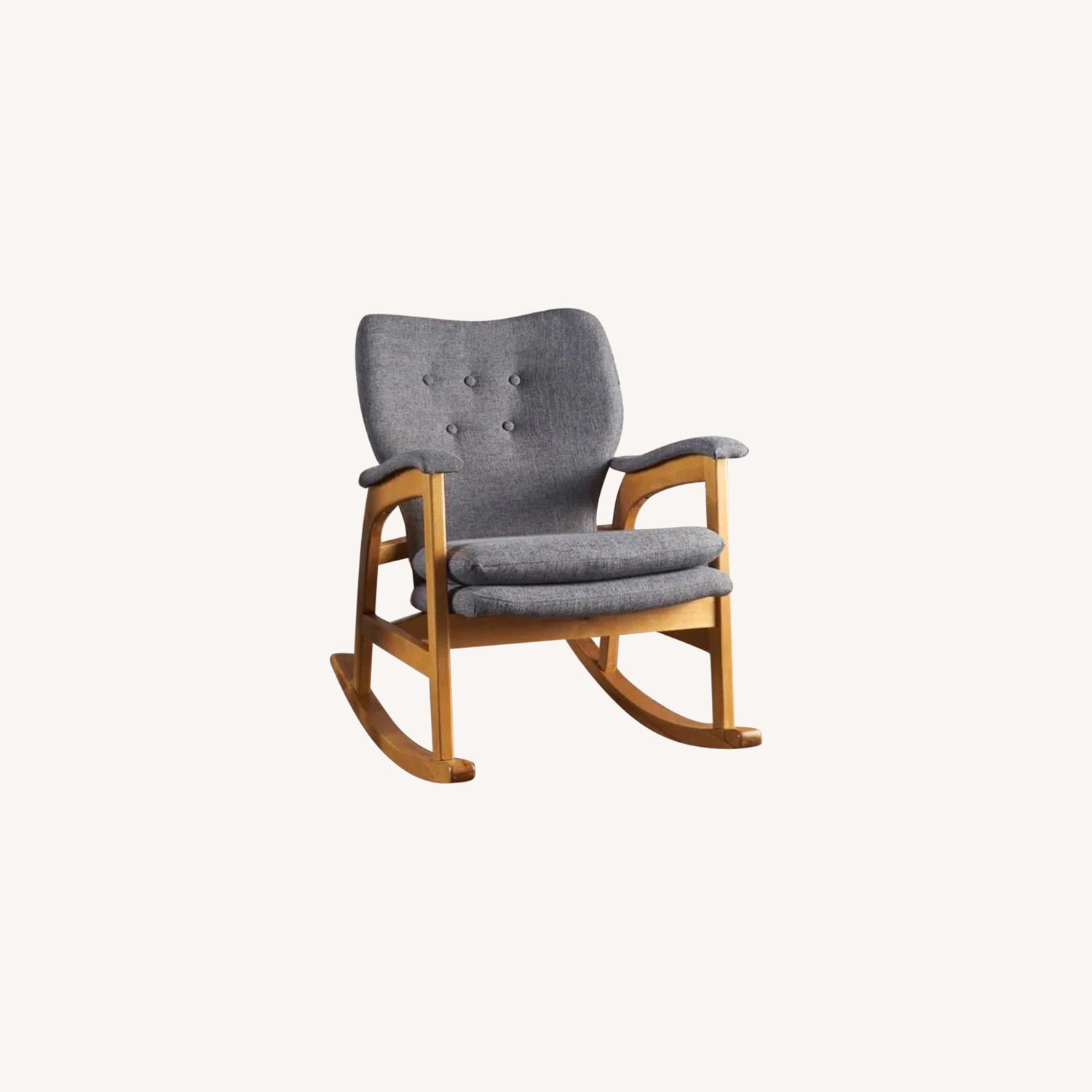 Mid-Century Modern Rocking Chair - AptDeco
