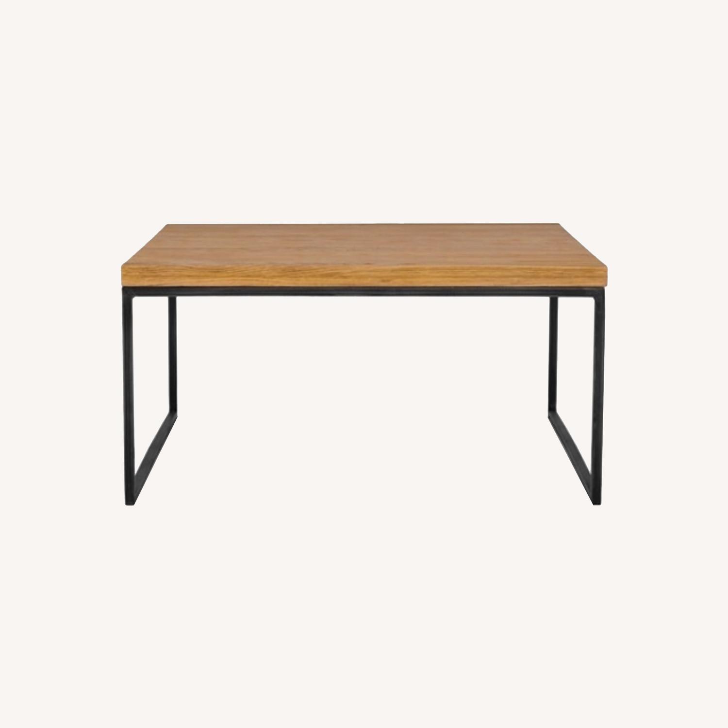 Article Taiga Oak Square Coffee Table - AptDeco
