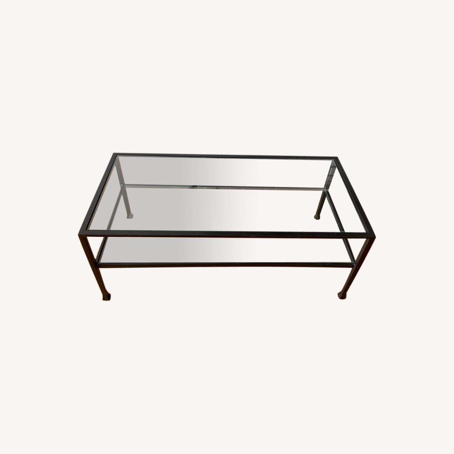 Pottery Barn Tanner Coffee Table - AptDeco