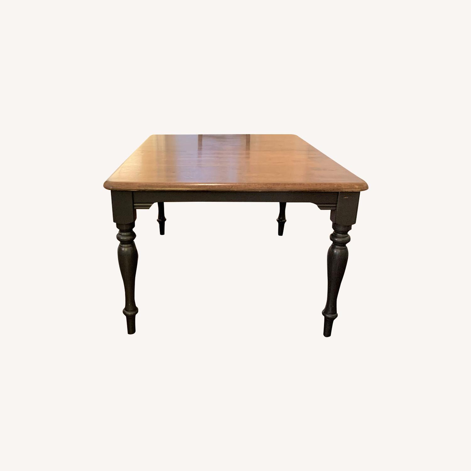 Solid Wood Farm Table - AptDeco
