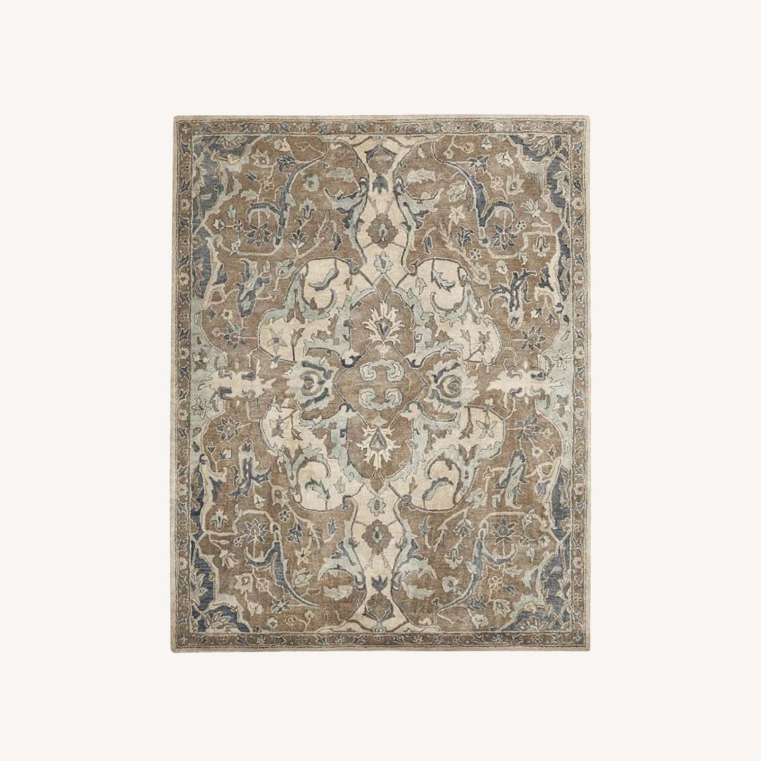 Pottery Barn Nolan Persian-Style Wool Rug, 9 x 12' - AptDeco