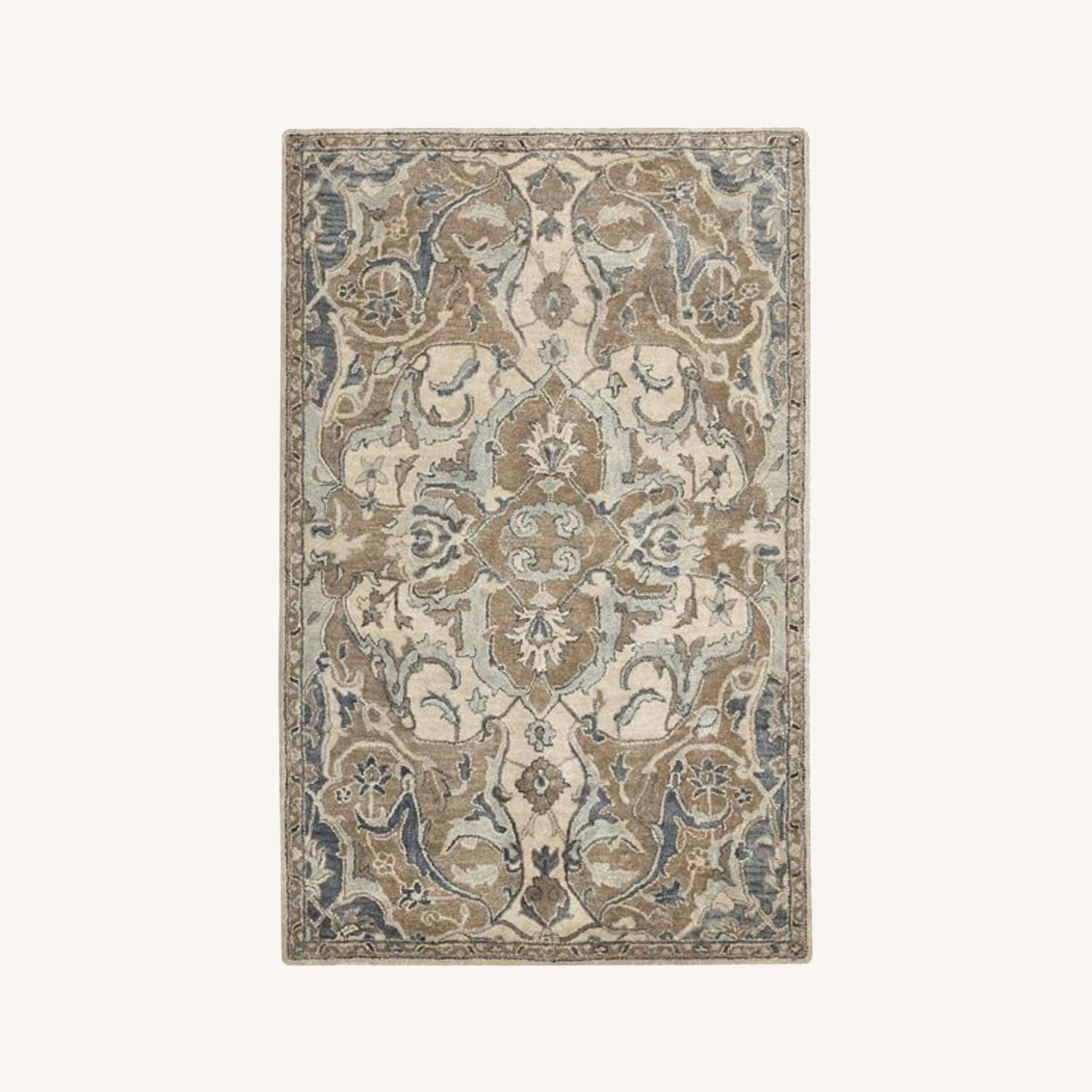 Pottery Barn Nolan Persian-Style Wool Rug, 3 x 5' - AptDeco