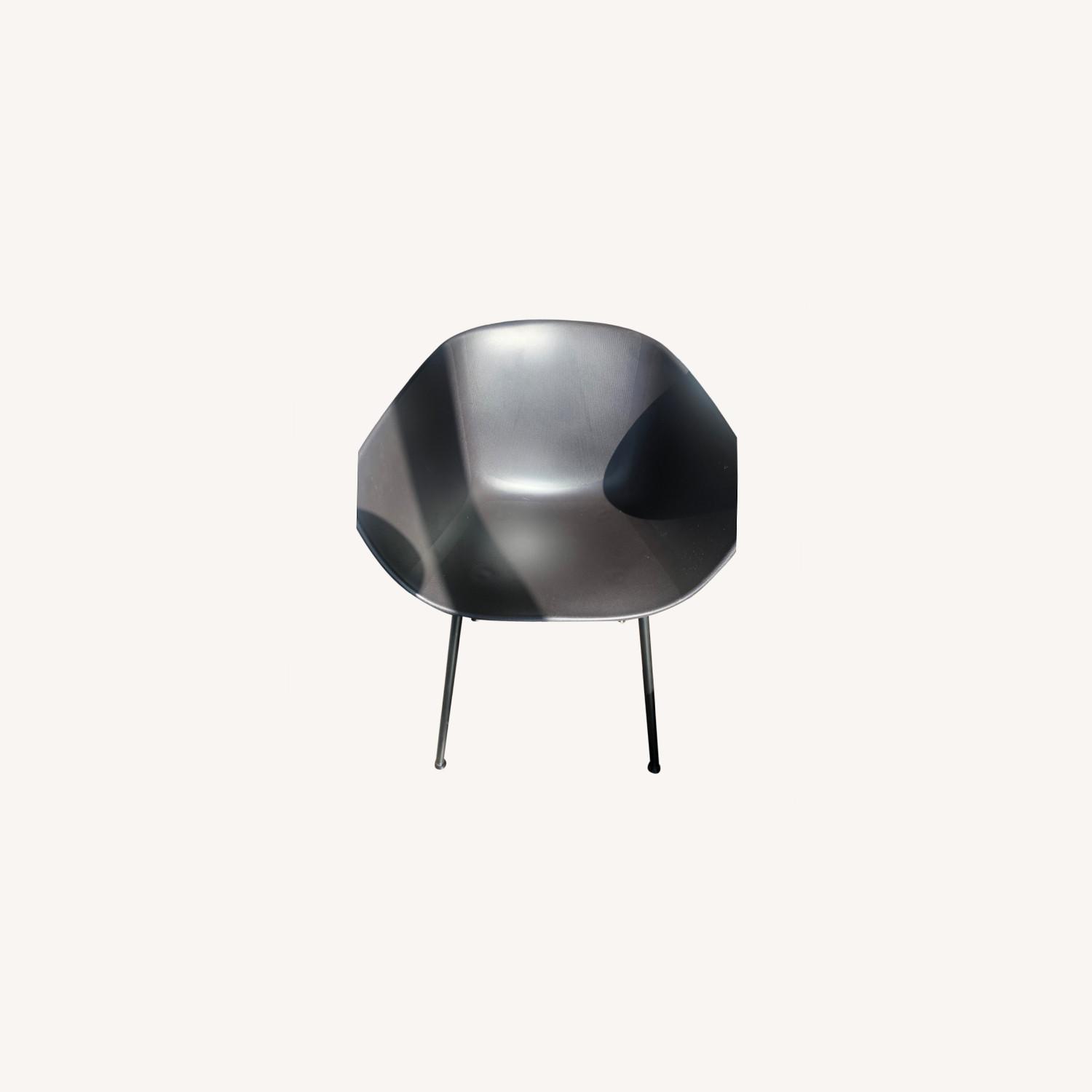 CB2 Poppy Black Chair (Set of 4) - AptDeco