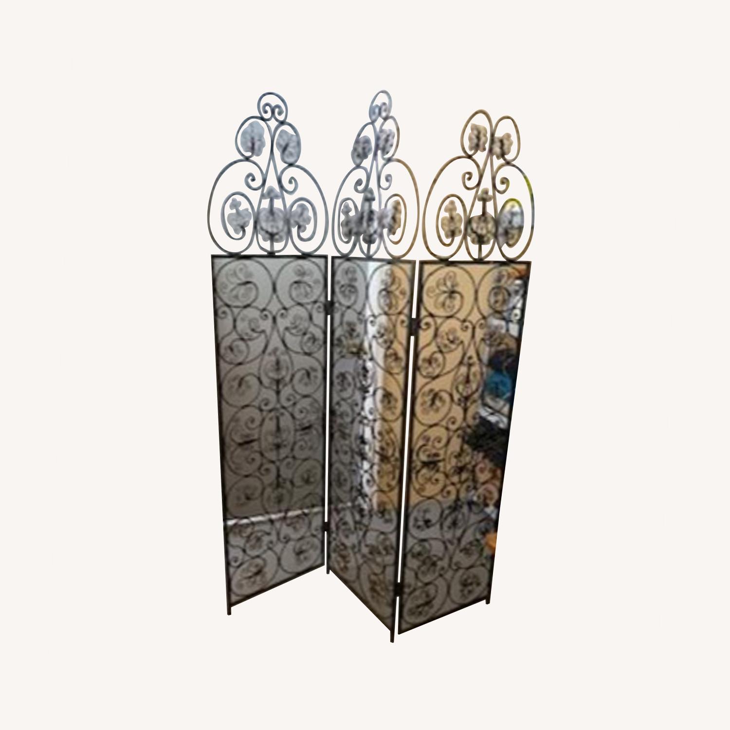 Wrought Iron Gate or Bed Headboard - AptDeco