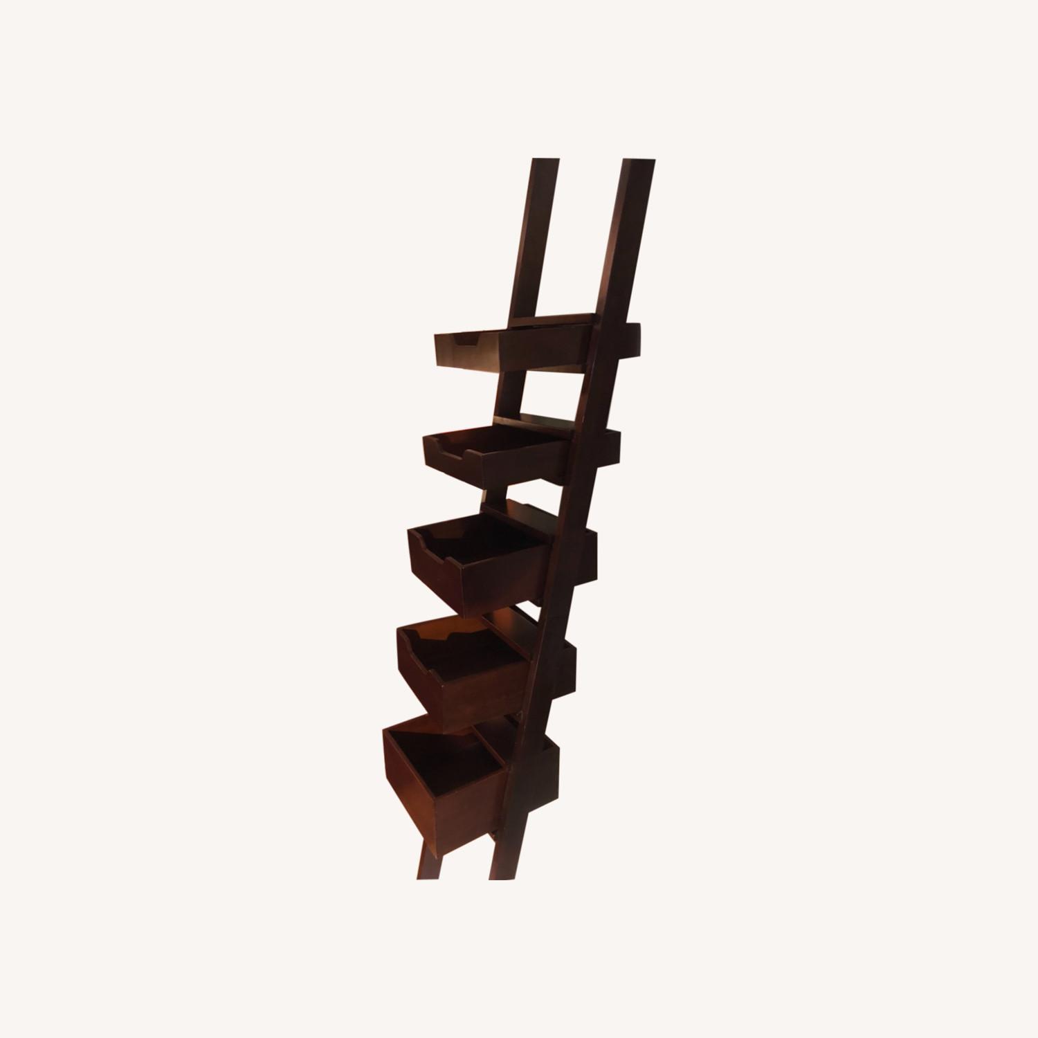 Wooden Storage Ladder - AptDeco