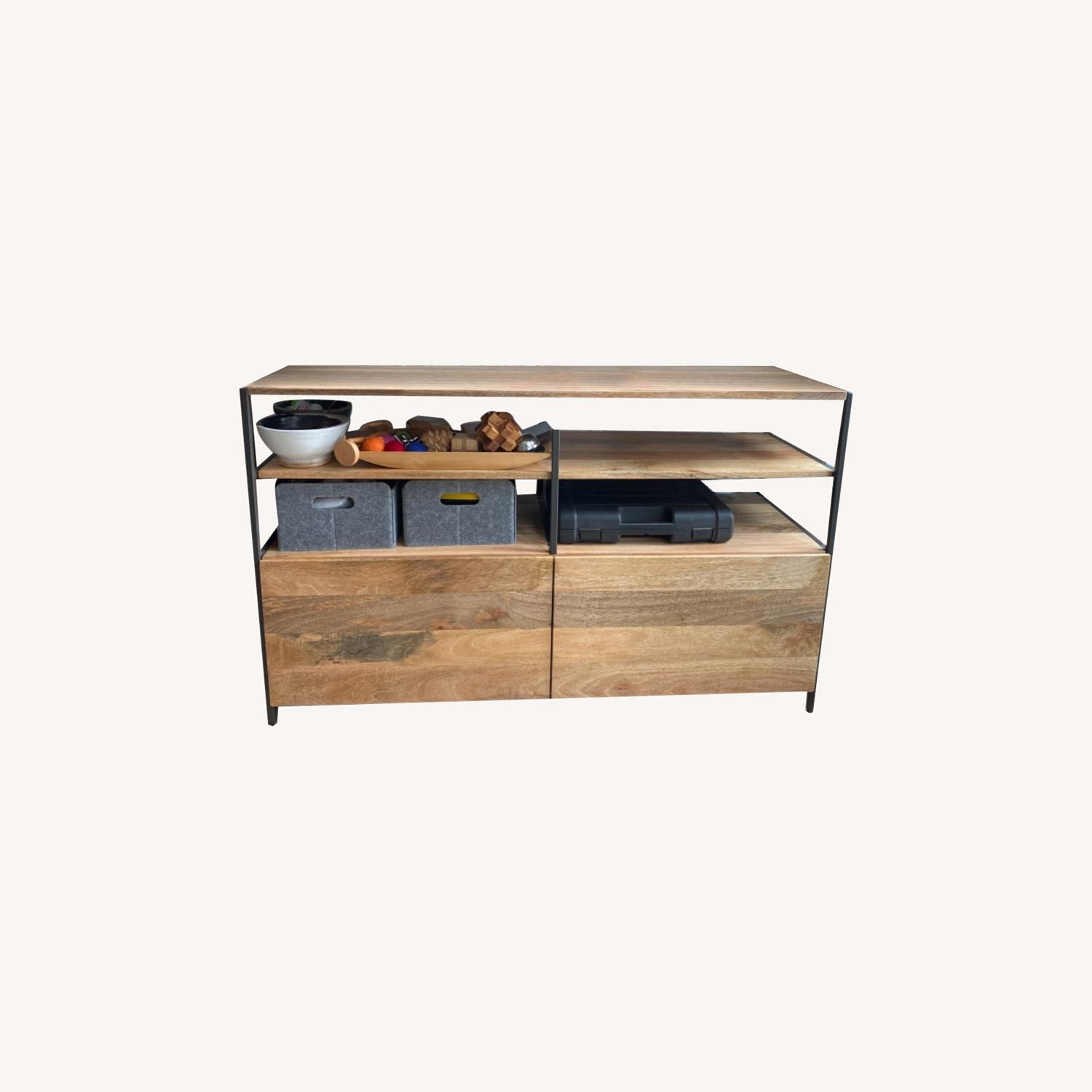 West Elm Industrial Modular Media Console - AptDeco