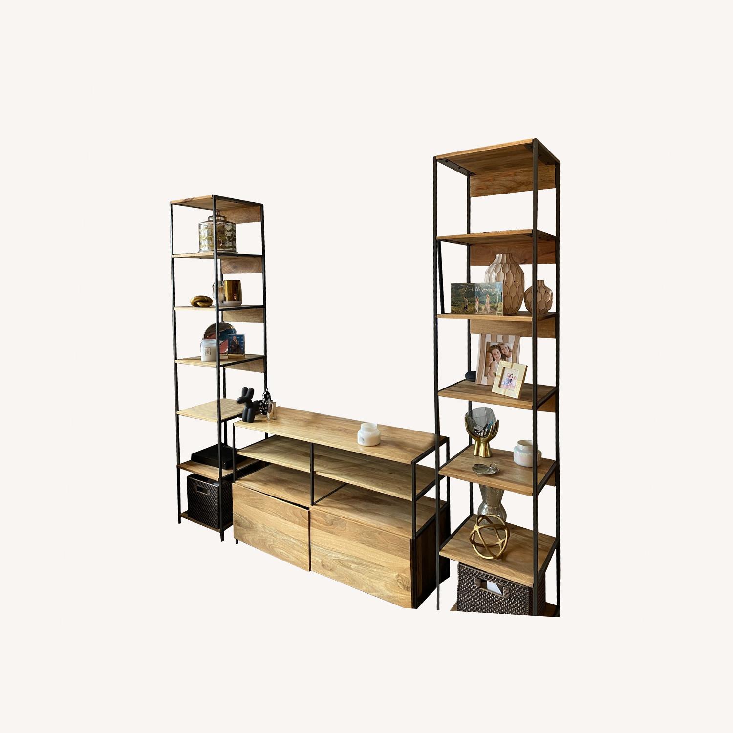 West Elm Industrial Modular Media Console - AptDeco