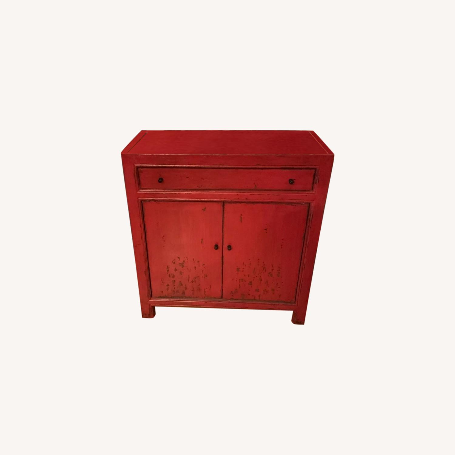 Pottery Barm Reclaimed Wood Bar Cabinet - AptDeco