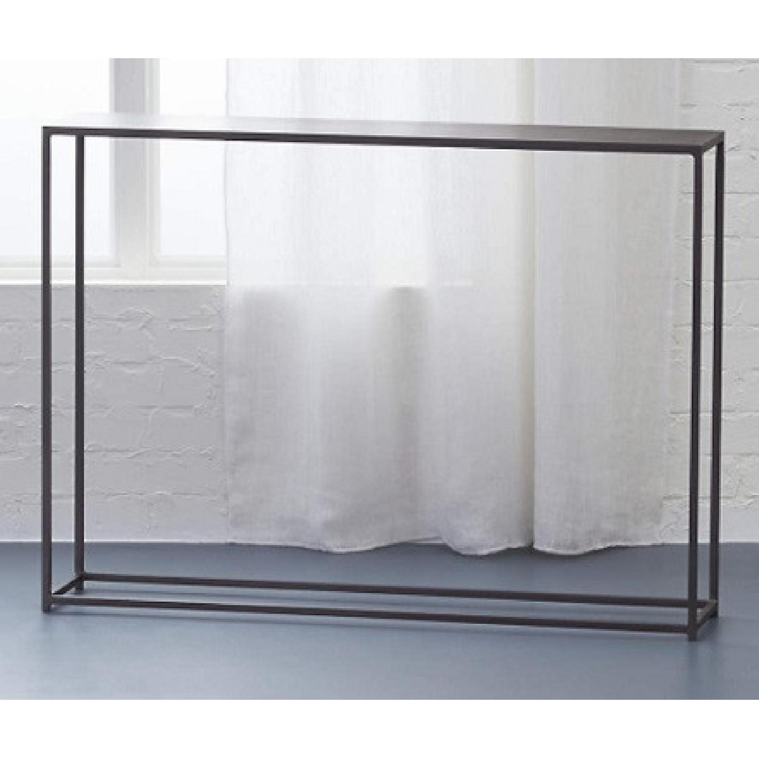 CB2 Mill Mini Console Table - AptDeco
