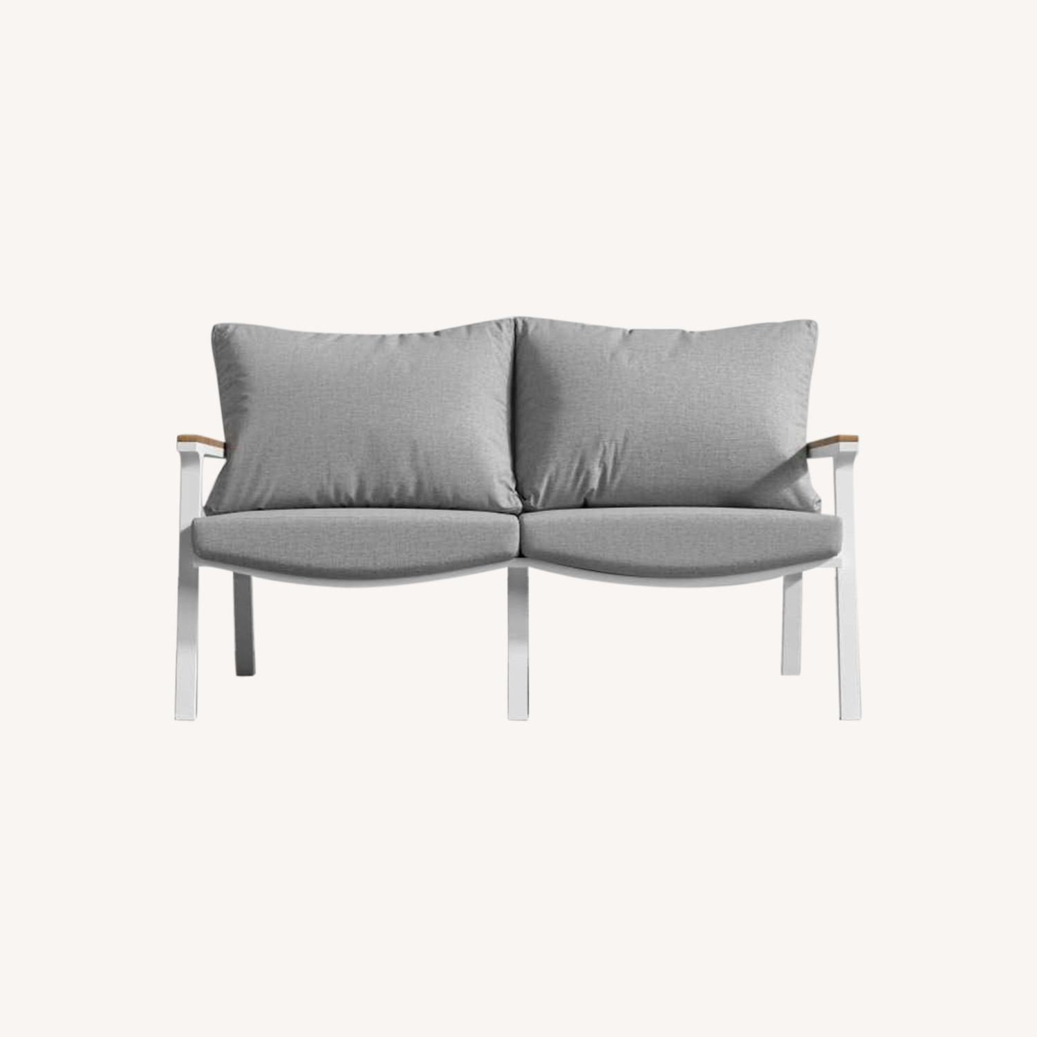 Rove Concepts Linnea Outdoor Loveseat - AptDeco
