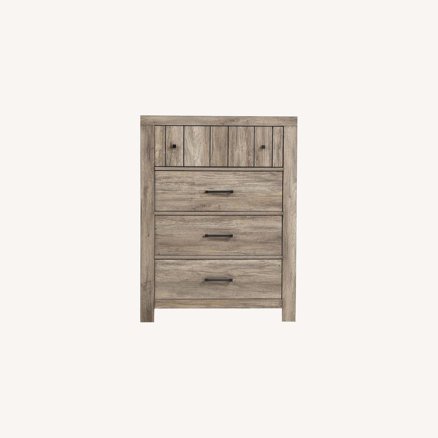 Wayfair Rustic Style Dresser in Oak Finish - AptDeco