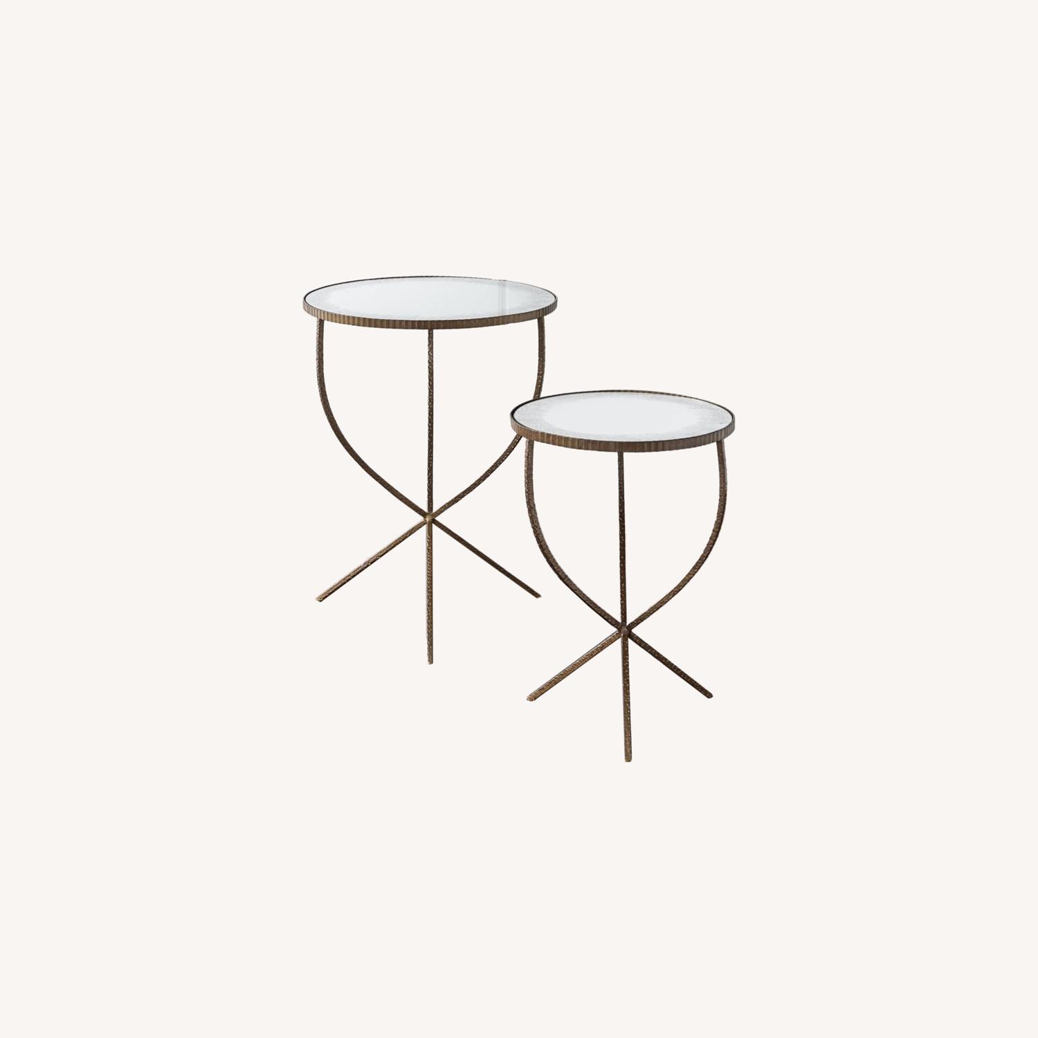 Crate & Barrel Side Tables - AptDeco