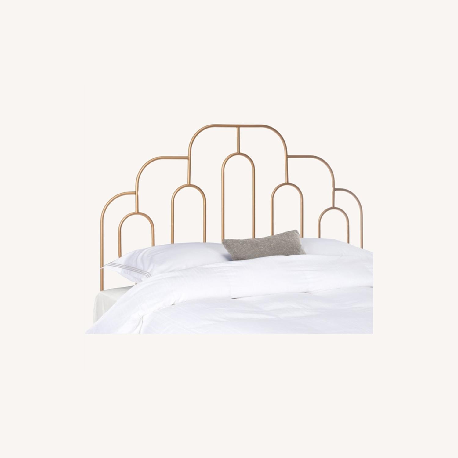 Safavieh Paloma Metal Retro Headboard AptDeco