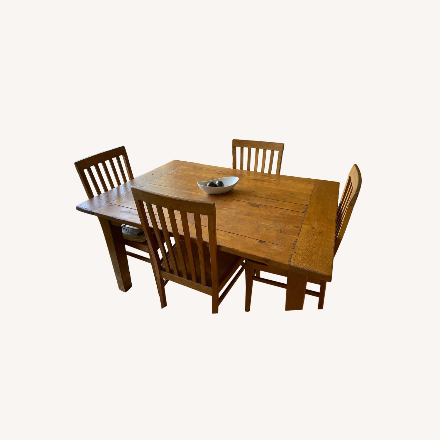 Crate & Barrel Provence Dining Set - AptDeco