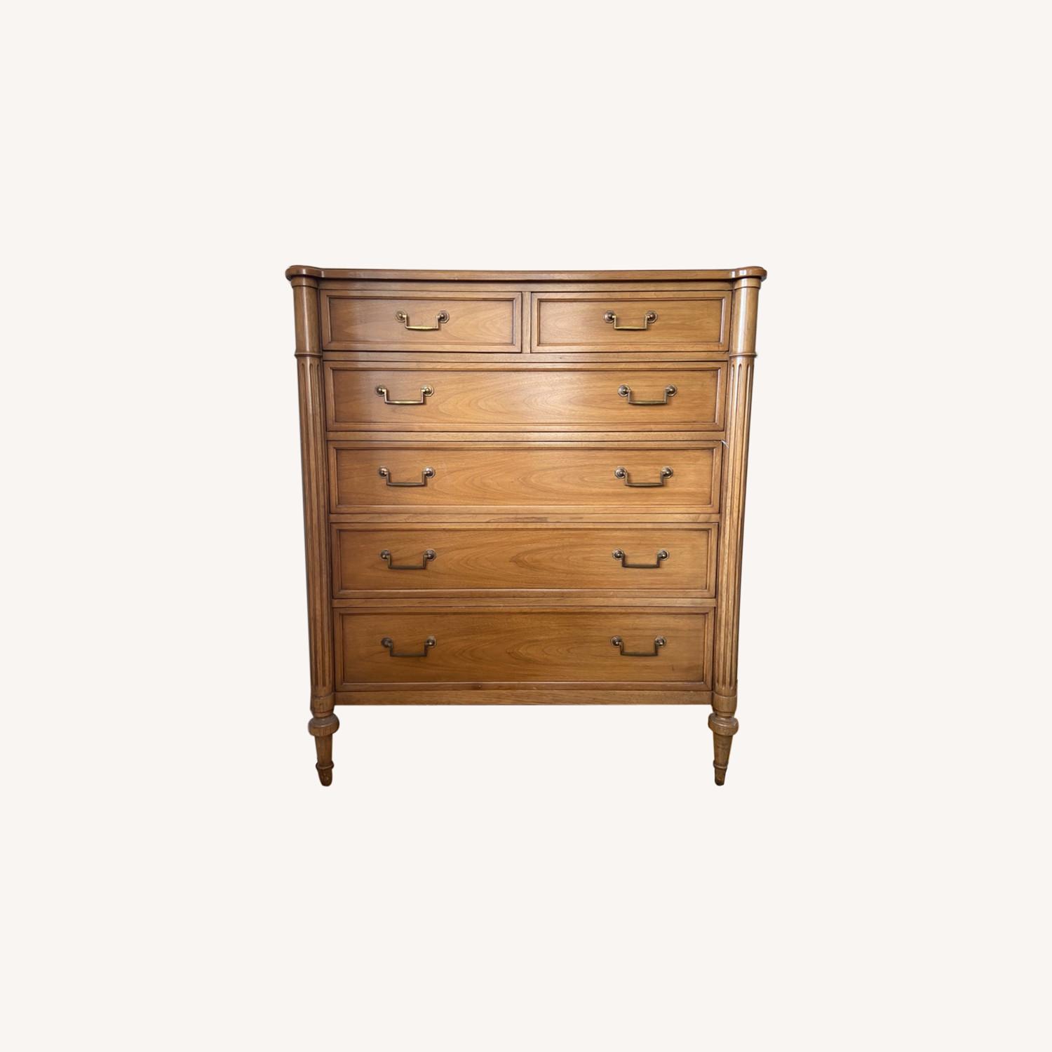 Vintage Drexel Highboy Dresser - AptDeco