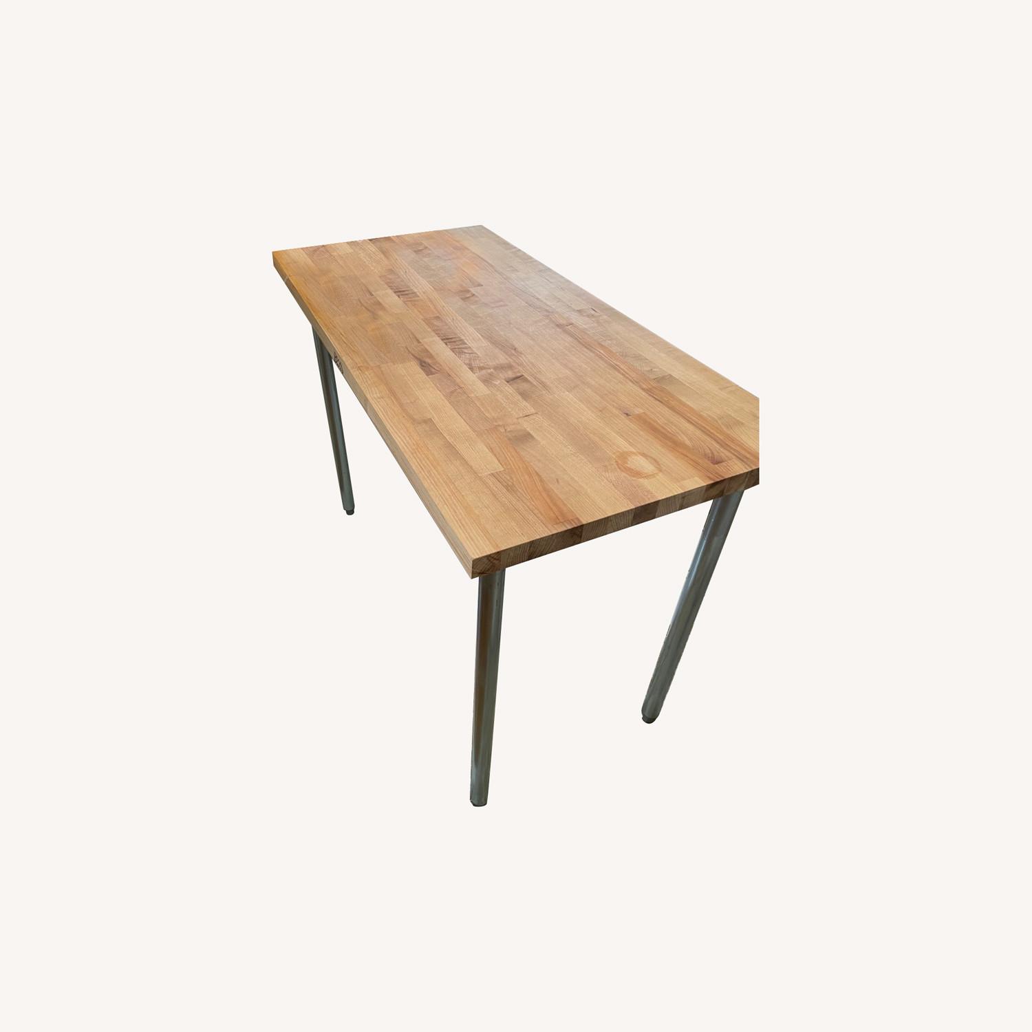 John Boos Butcher Block Top Workbench - AptDeco