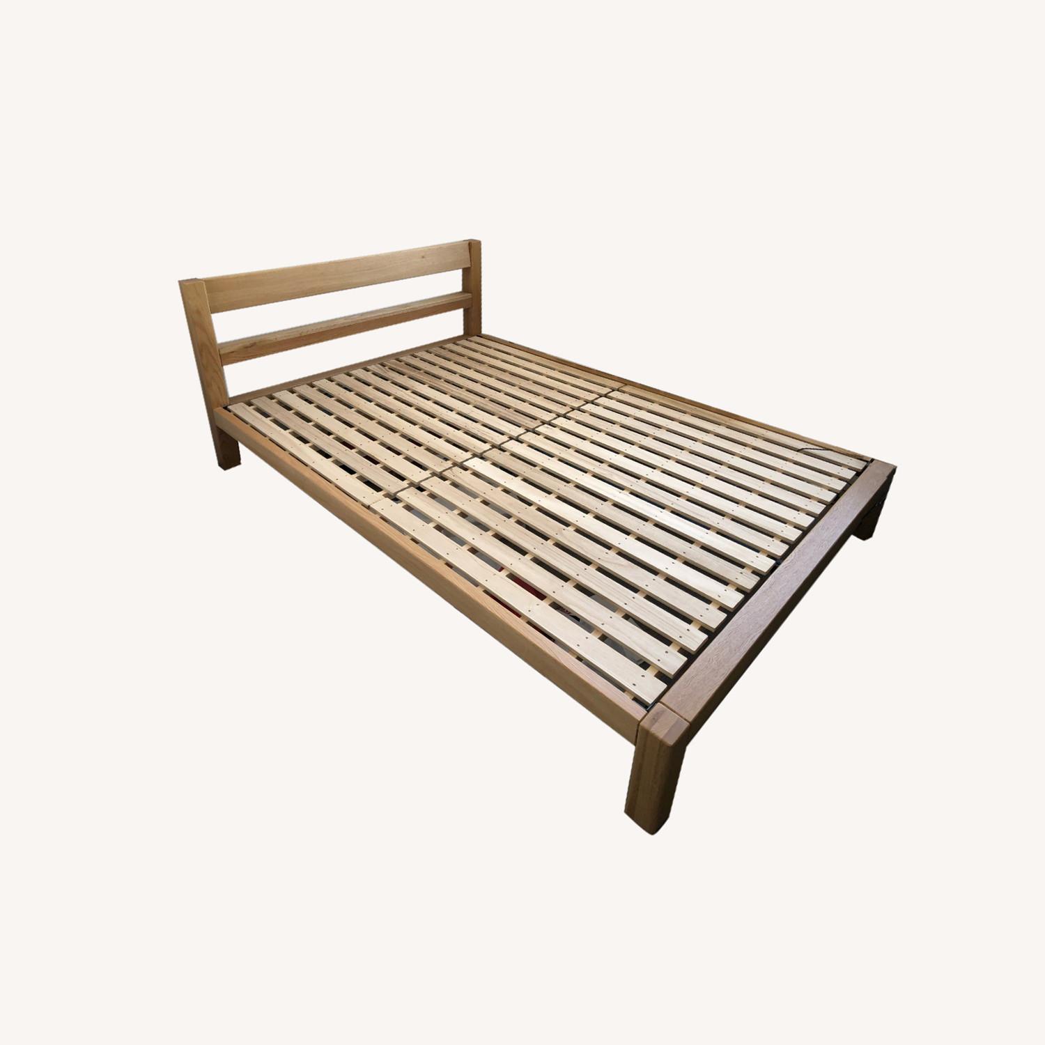 Muji Wooden Bed Frame - Queen Size - AptDeco