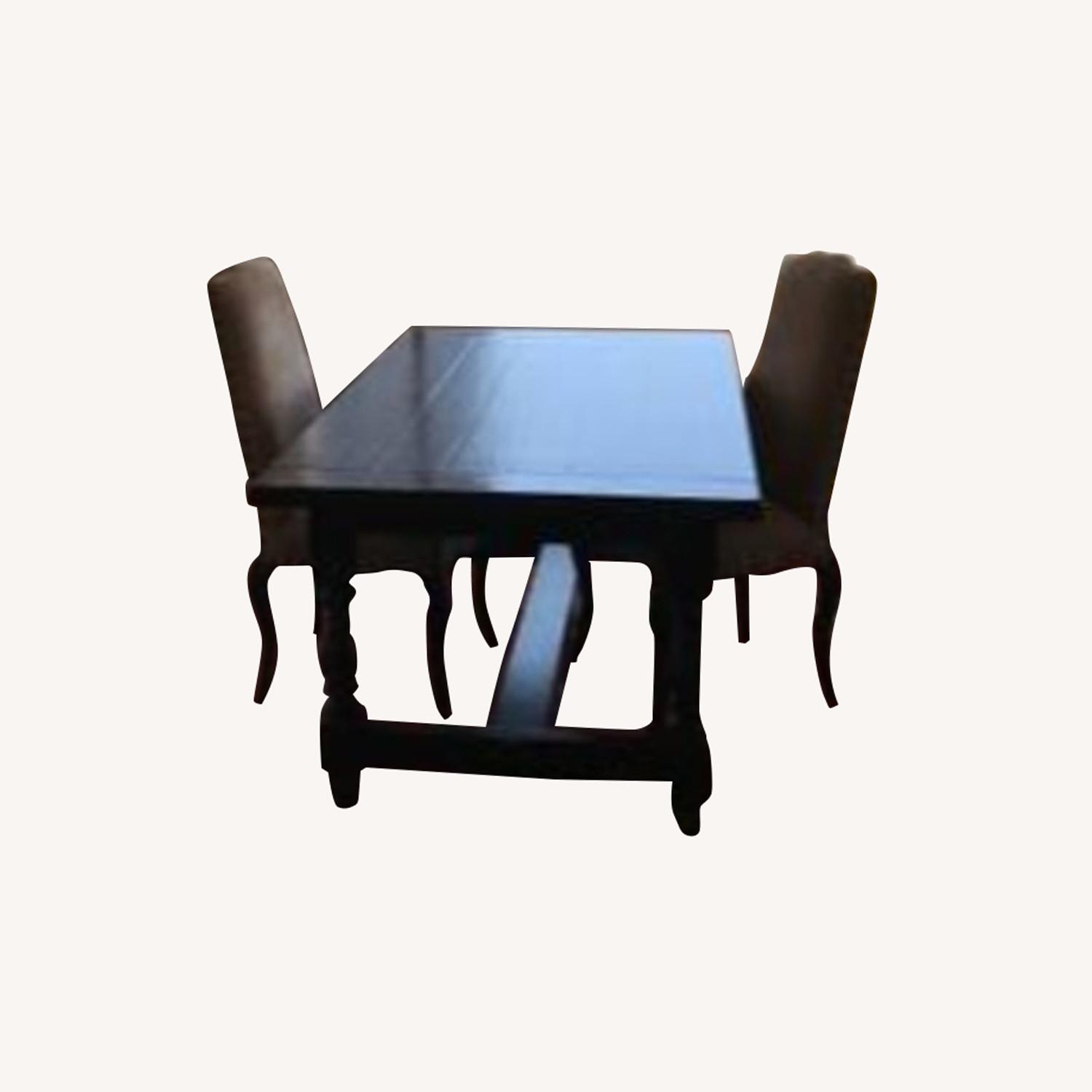 Pottery Barn Cortona Ext Table Rustic - AptDeco