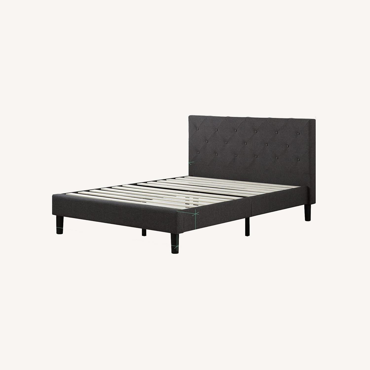ZINUS Shalini Upholstered Platform Bed Frame - AptDeco