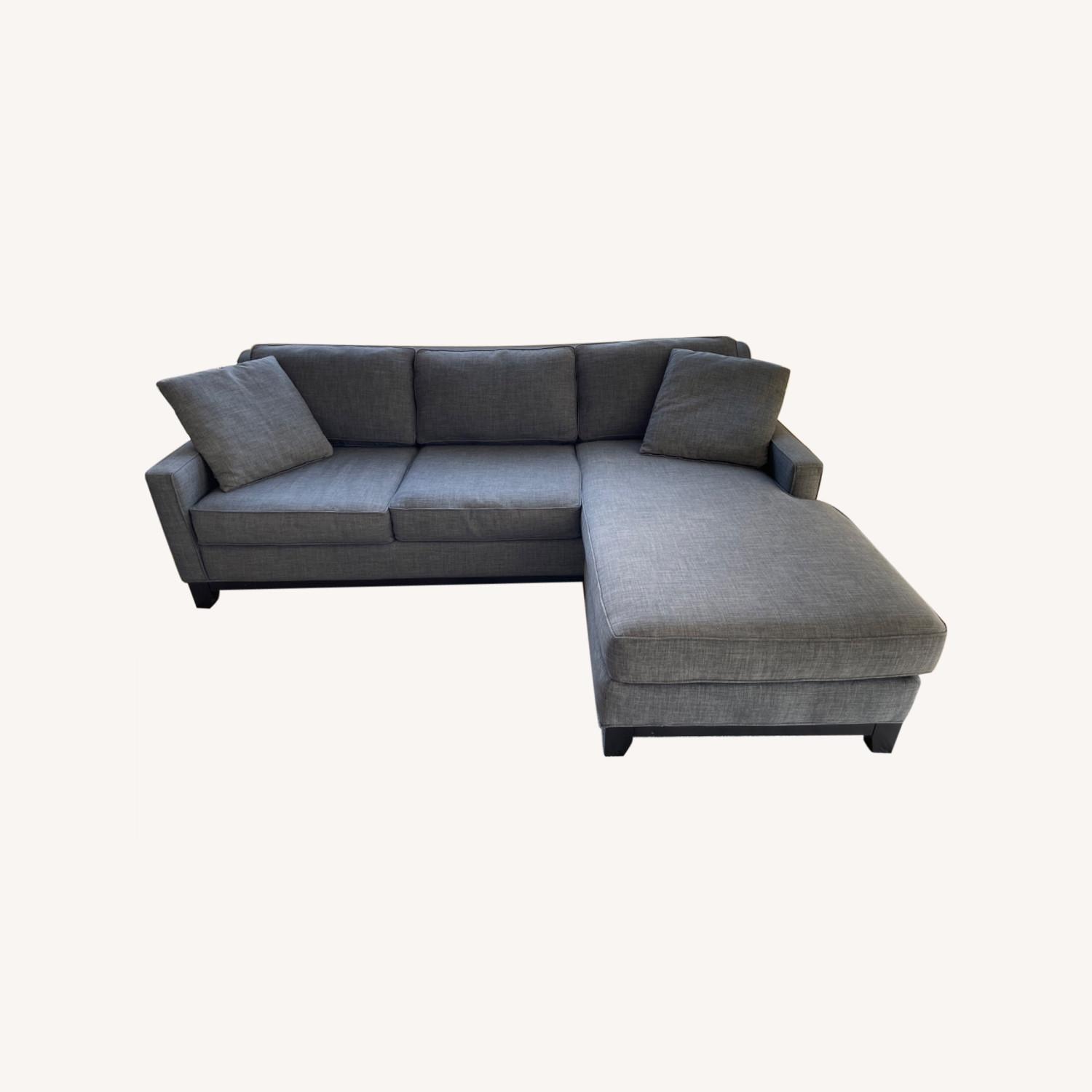 Macy's L Shaped 3 Seater Sofa - AptDeco