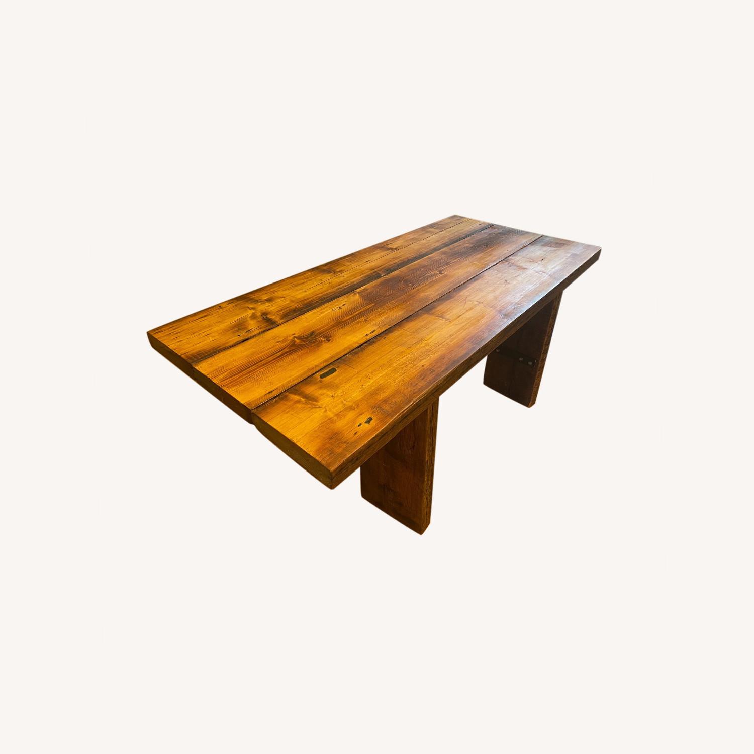 Custom Wooden Dining Table - AptDeco