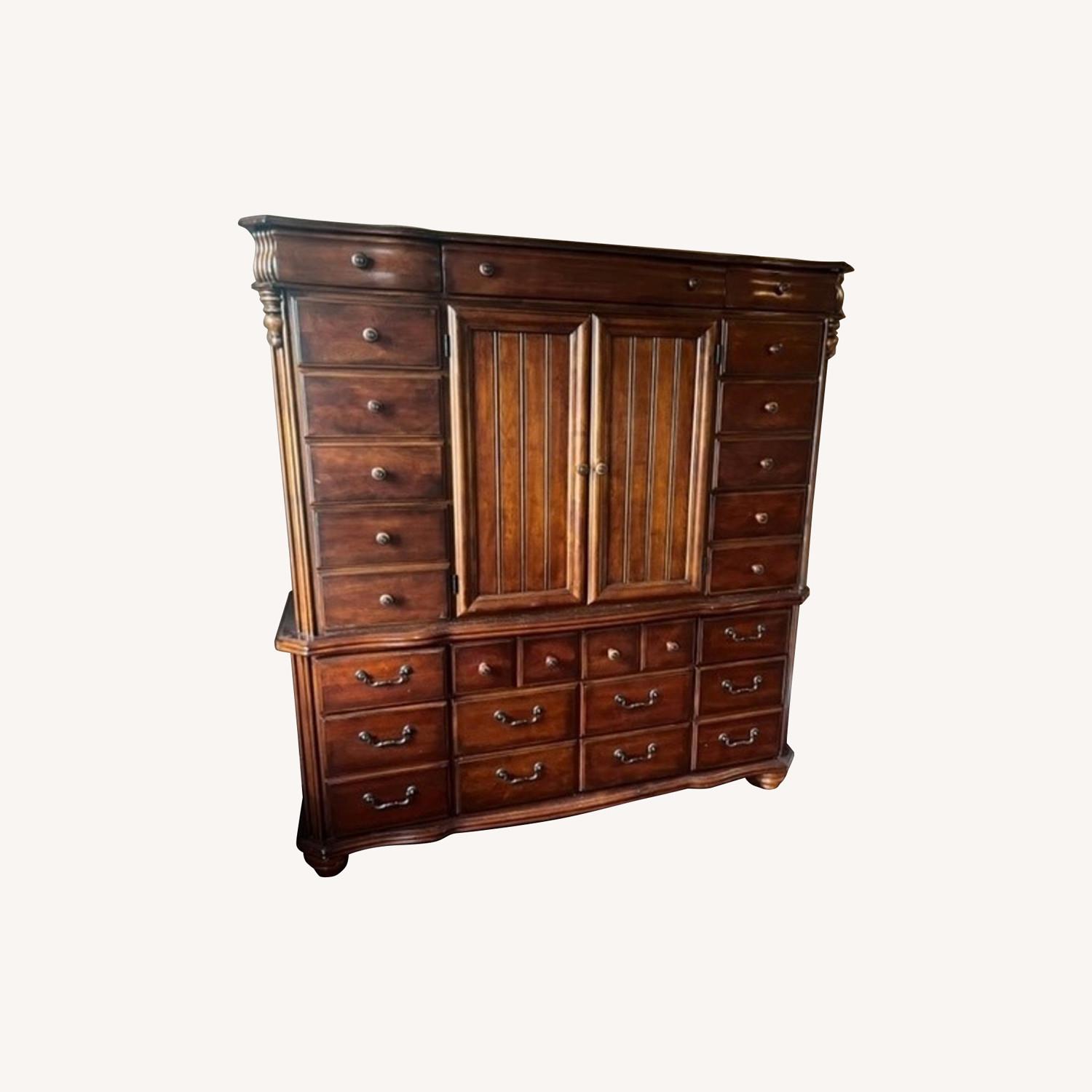 Hamilton Wood Wardrobe - AptDeco